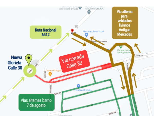 Restricciones de movilidad por intervenciones de obra en la nueva ...